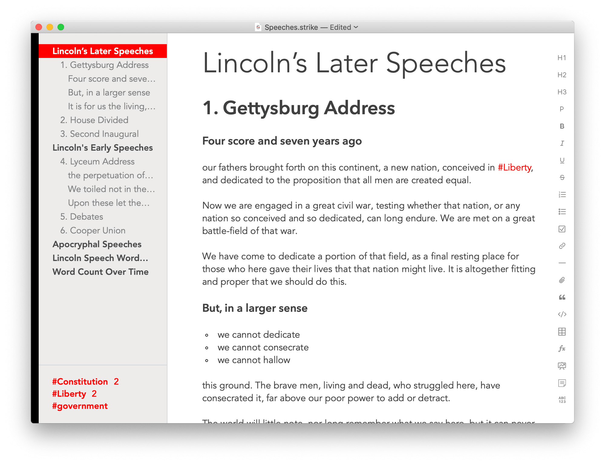 Paragraph - App for Writing